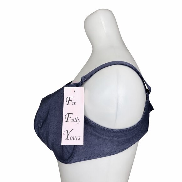 Fit Fully Yours | Intimates & Sleepwear | Denim Blue Colour Bra With ...